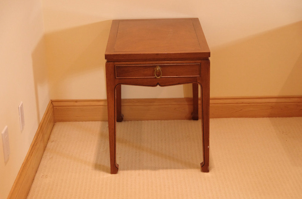 Vintage Cherry End Table I | EBTH