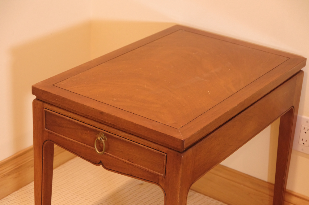 Vintage Cherry End Table I | EBTH