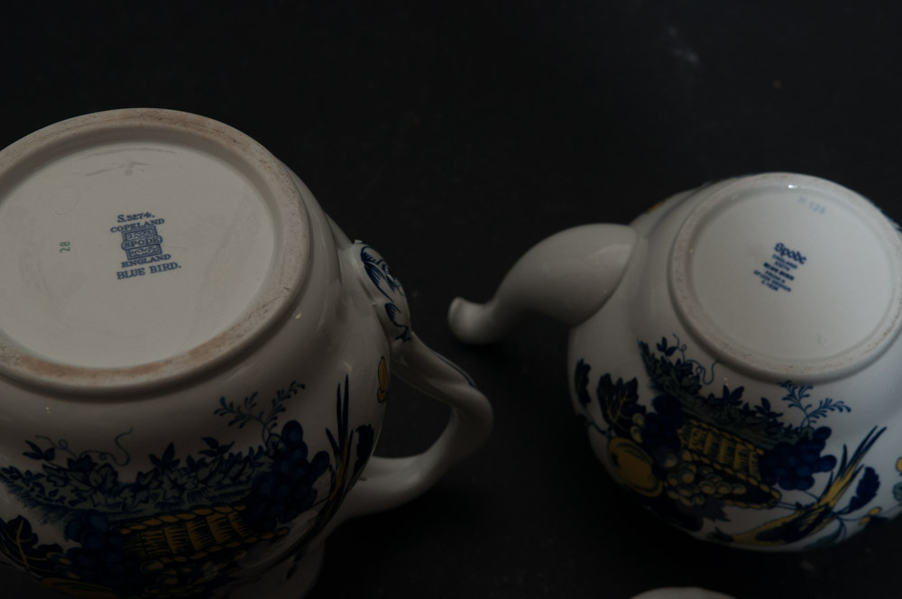 1958-1990 Spode "Blue Bird" China Set | EBTH