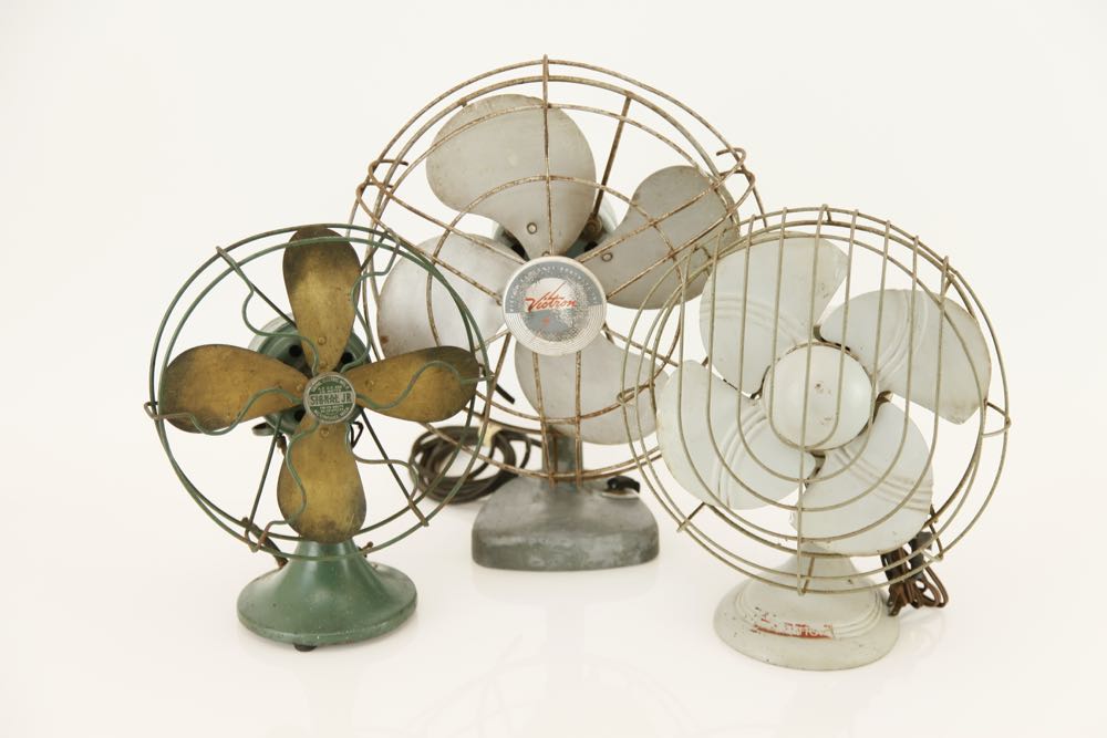 Trio of Vintage Fans | EBTH