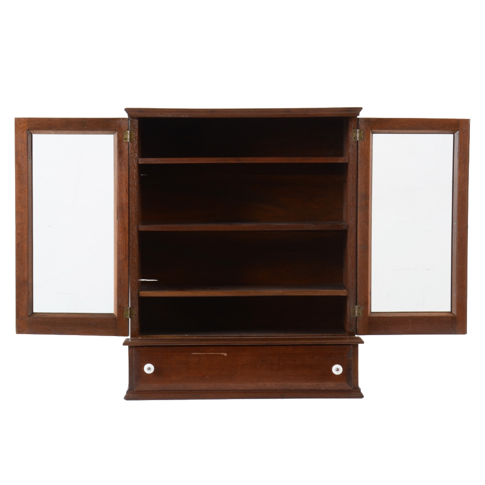 Walnut Victorian Bookcase / Salesman Sample | EBTH