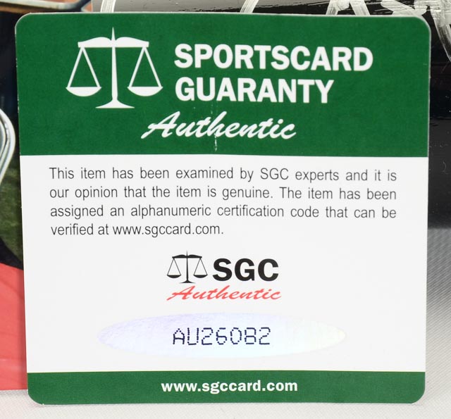 Mick Foley "Cactus Jack" Signed Barb Wire Bat COA | EBTH