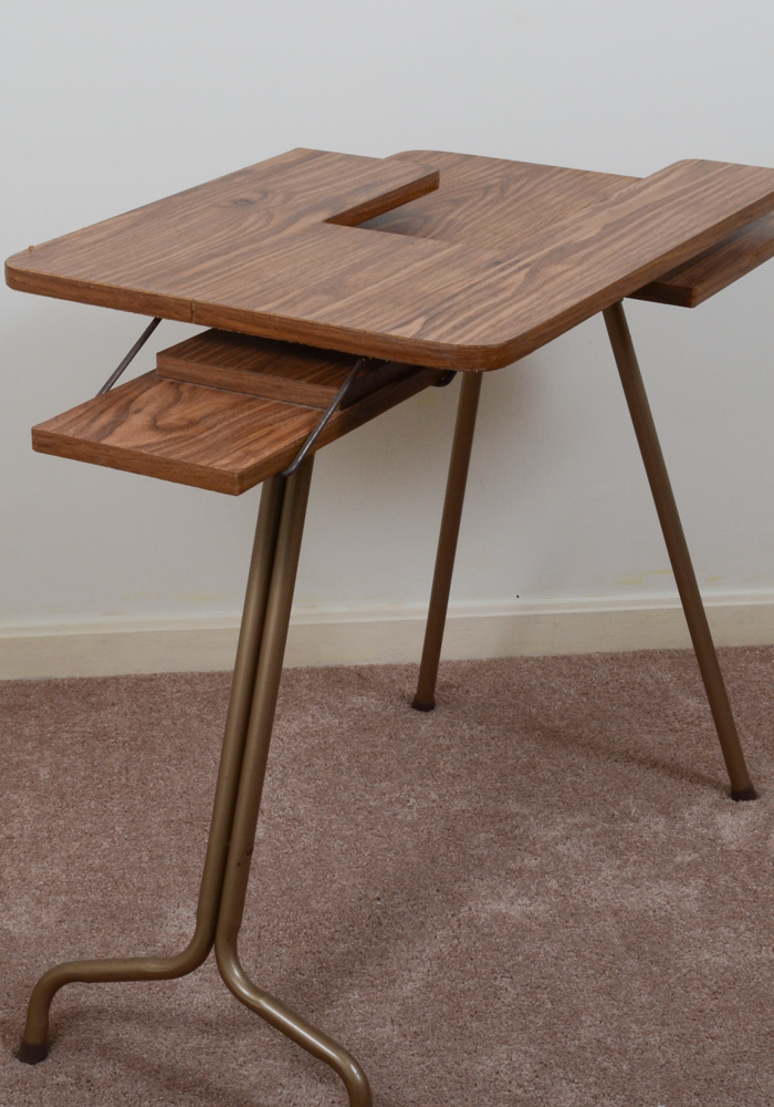 Mid Century Modern Sewing Table | EBTH
