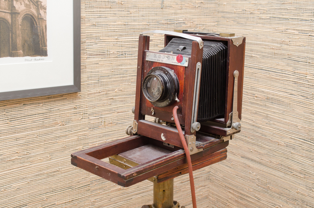 Antique 4x5 Field Camera and Tripod | EBTH