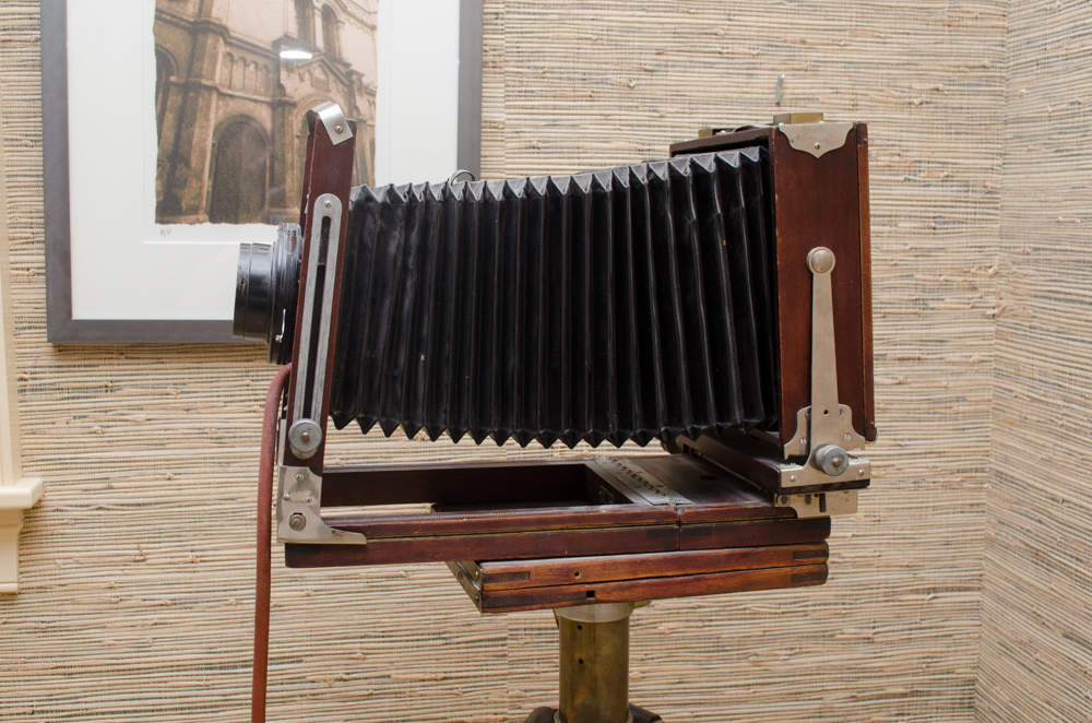 Antique 4x5 Field Camera and Tripod | EBTH