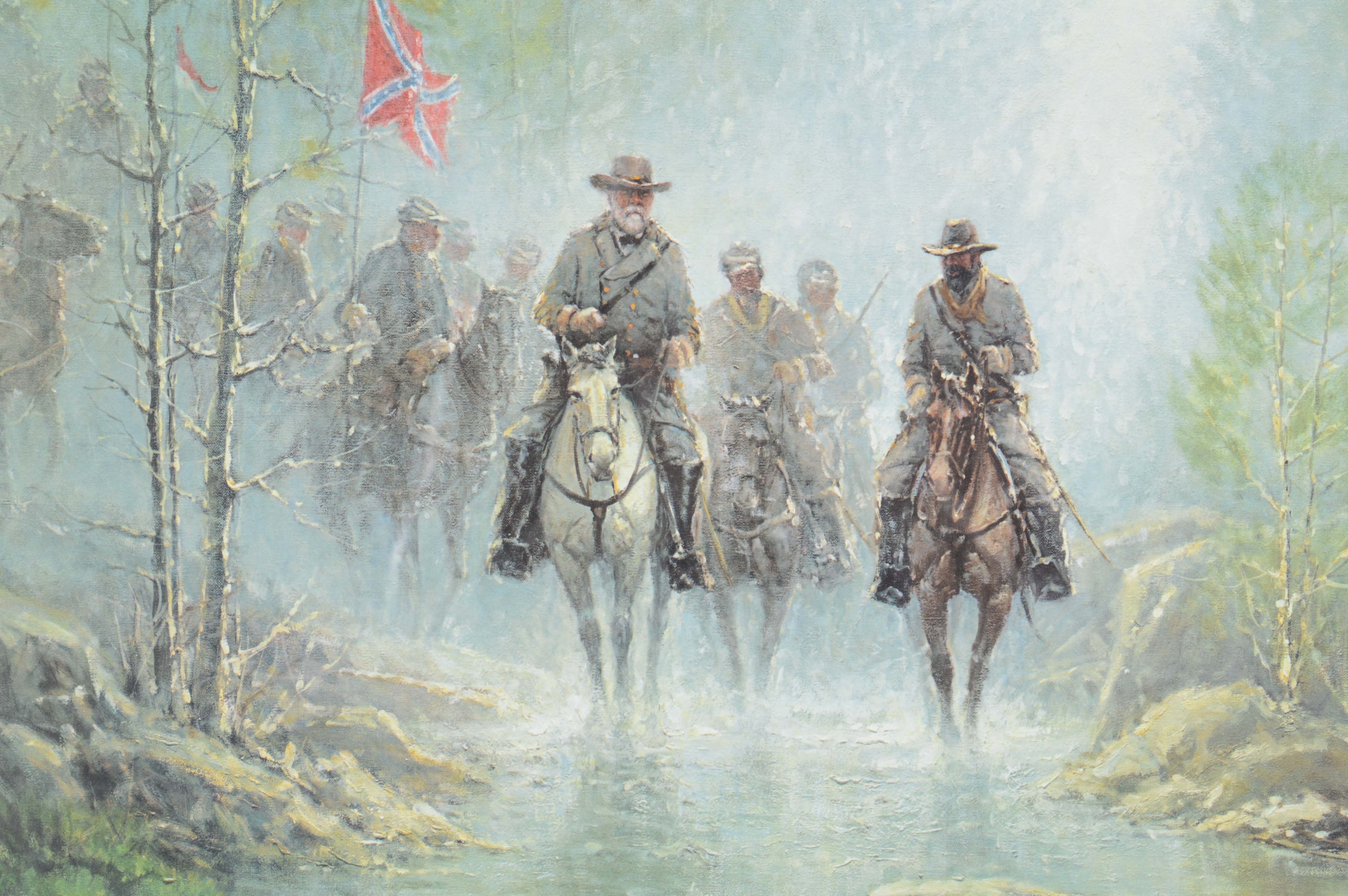 Signed Limited Edition Offset Lithograph "The Hope of the Confederacy ...