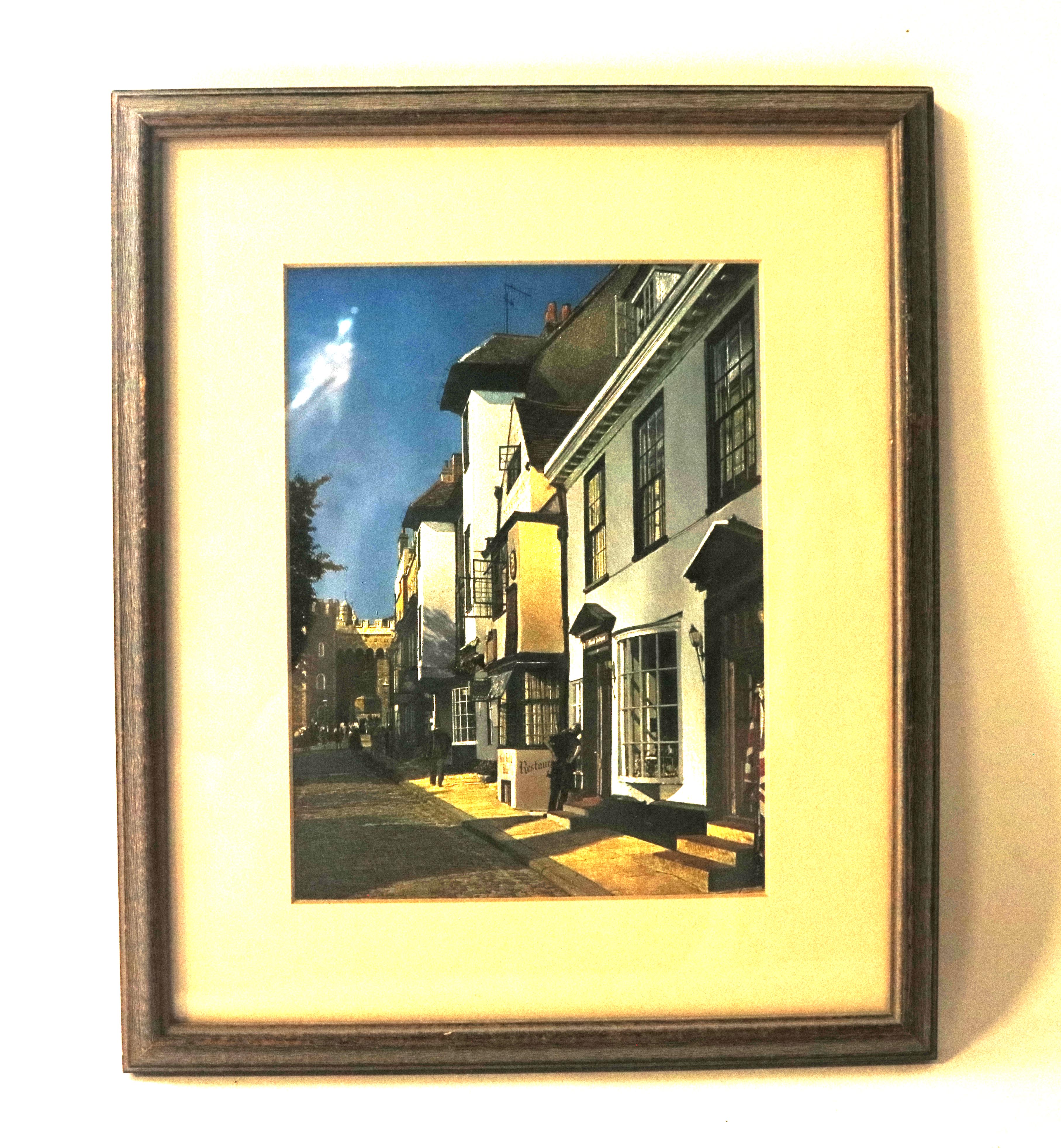 Vintage Framed City Scene Photographs | EBTH