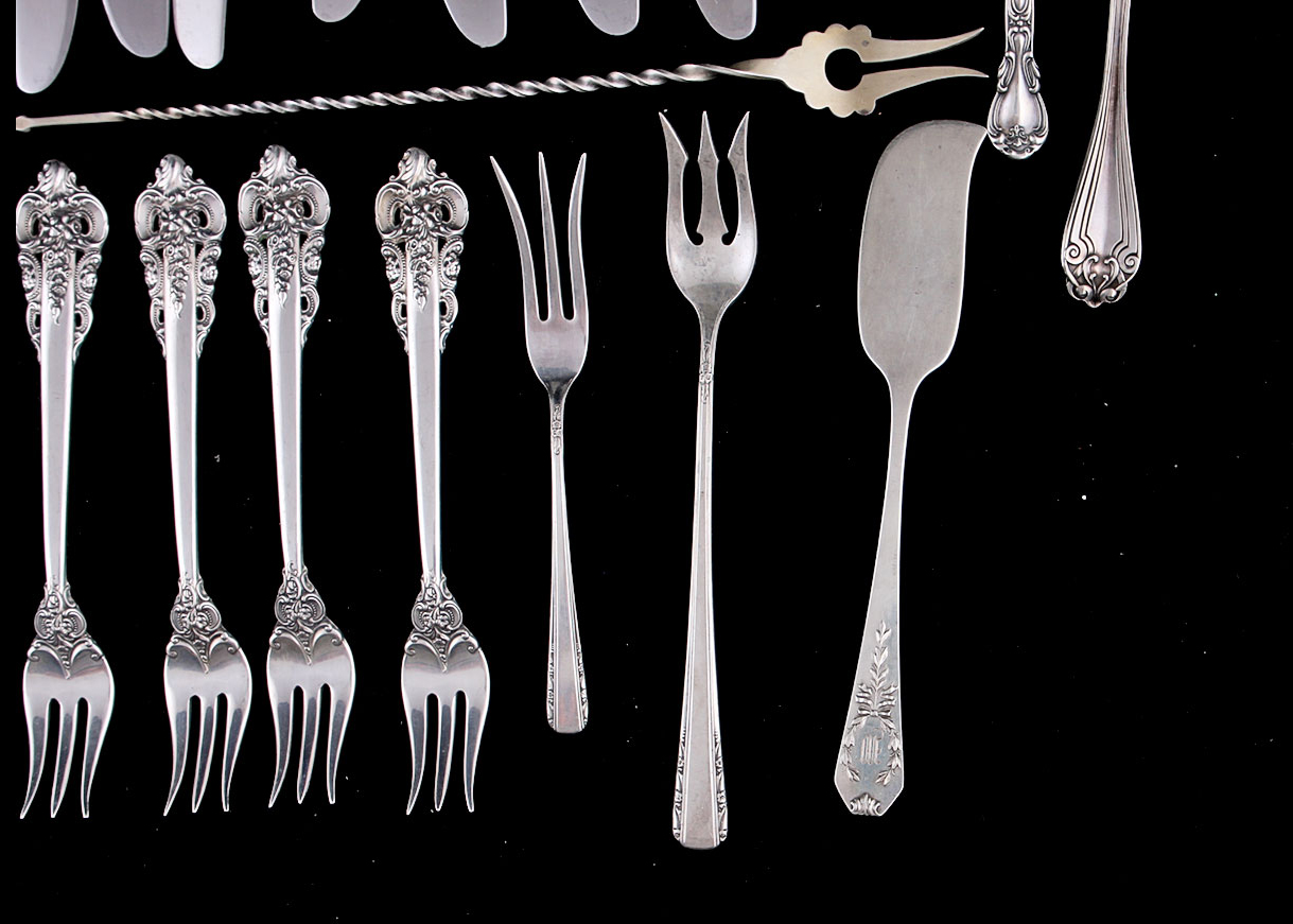 Wallace Sterling Silverware Set | EBTH