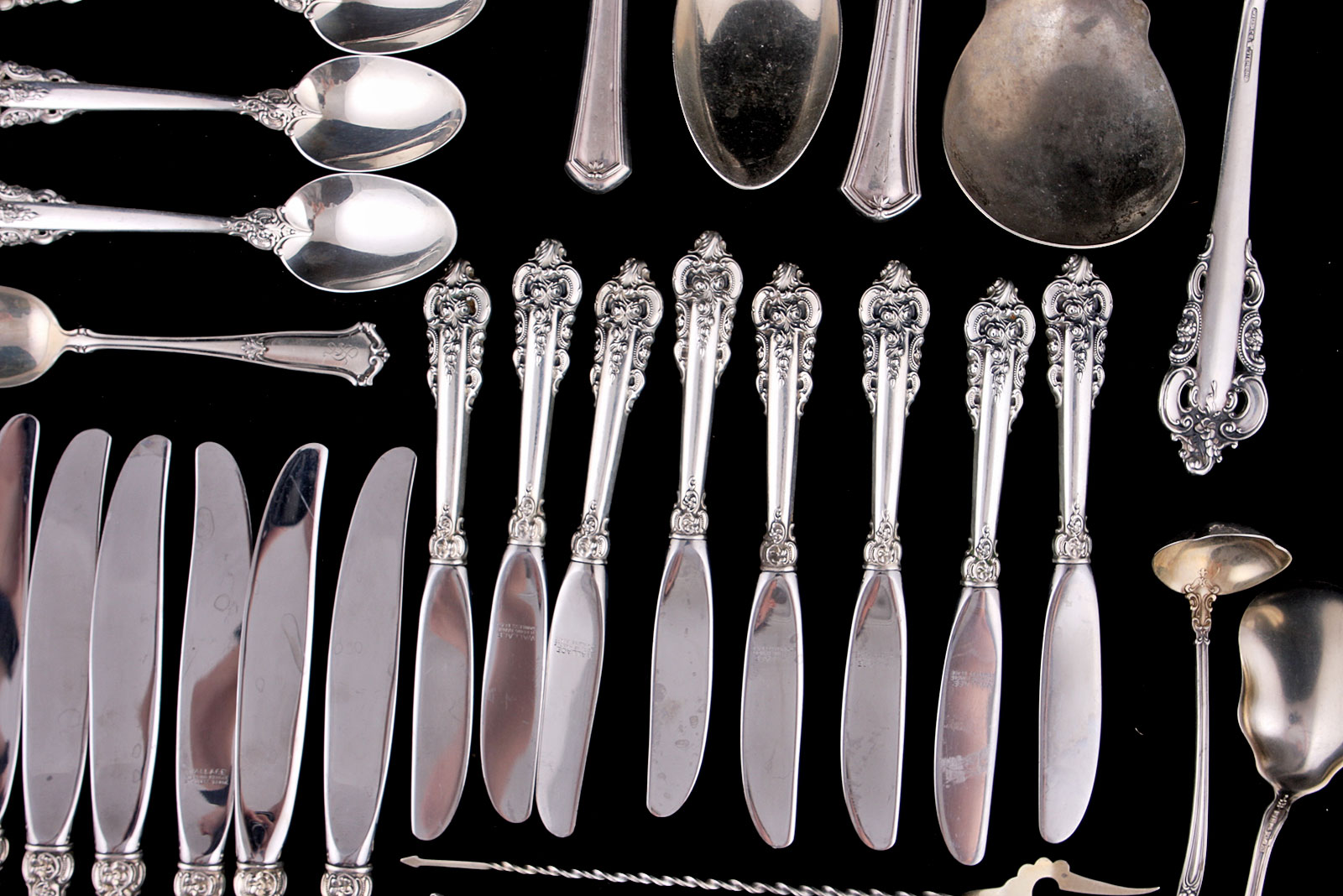 Wallace Sterling Silverware Set | EBTH