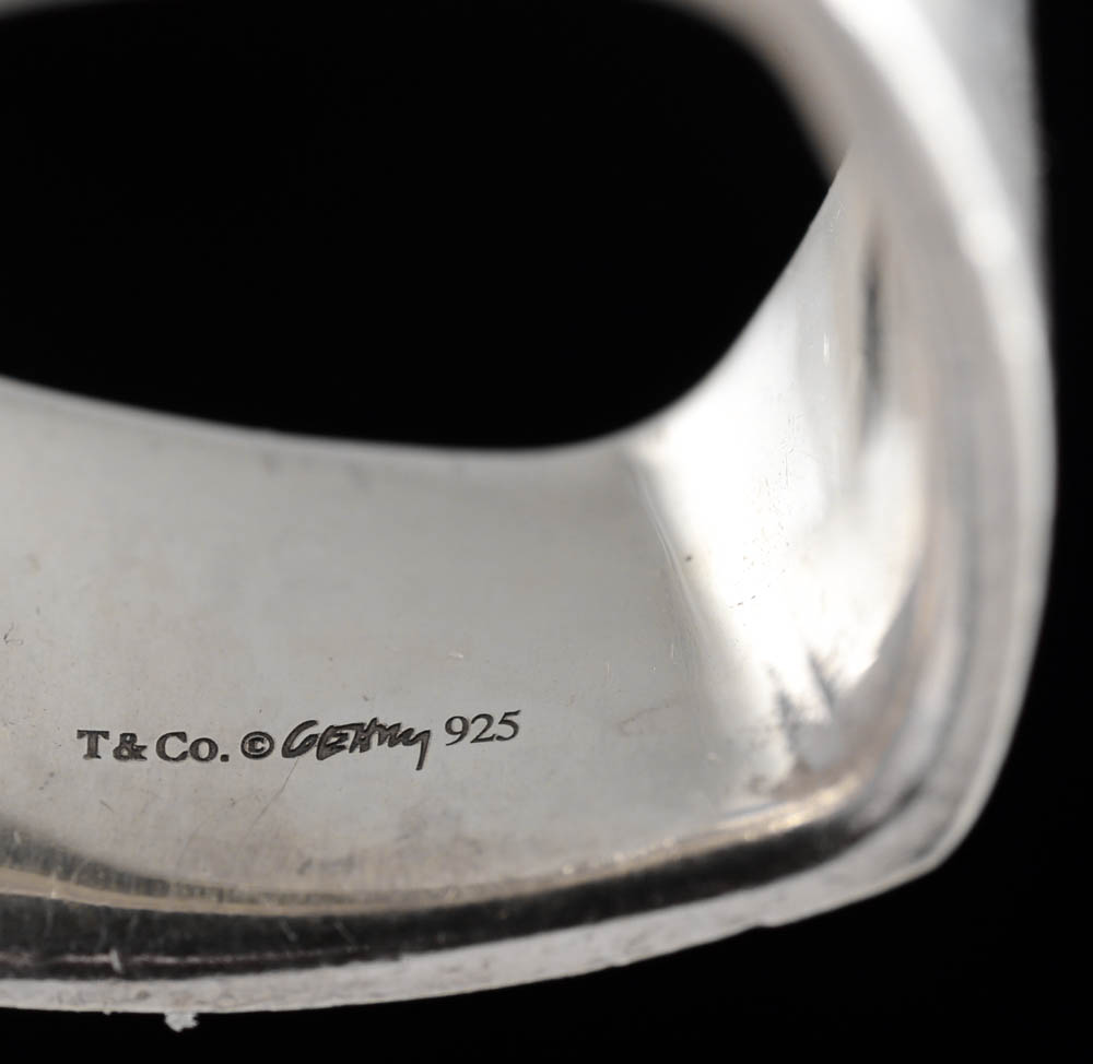 Tiffany & Co. Frank Gehry Sterling Silver Torque Ring | EBTH
