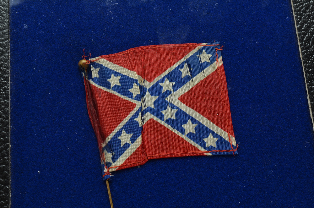 Antique 1890s United Confederate Veterans Parade Flag Stick Pin | EBTH
