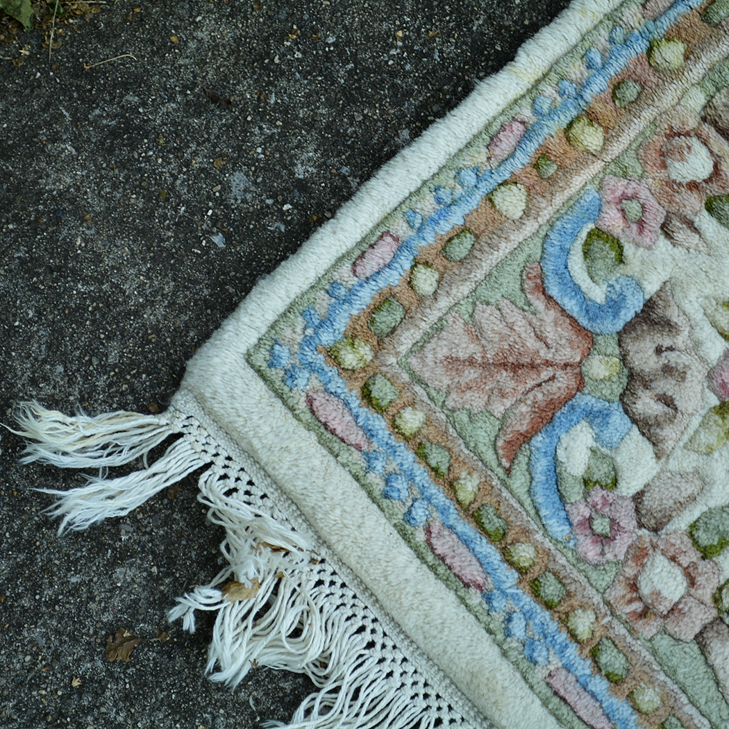 Handmade Indian Ethan Allen Area Rug | EBTH