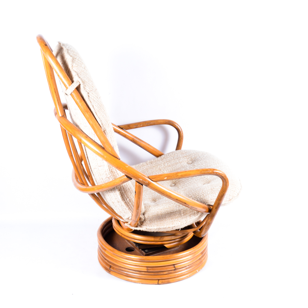 Pair of Mid-Century Bentwood Swivel Chairs | EBTH