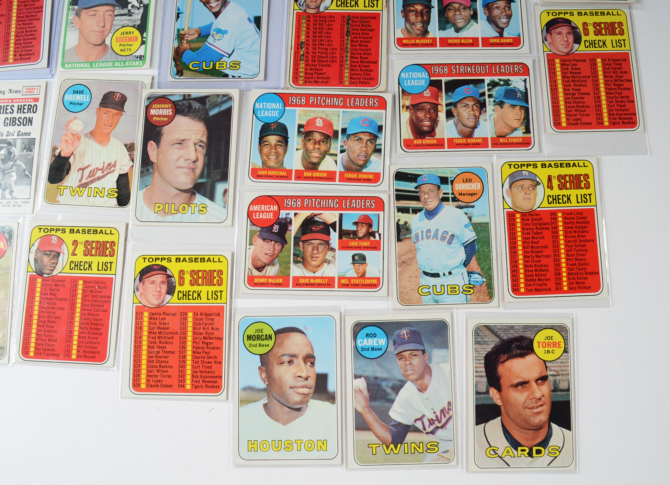 Twenty-Five 1969 Topps Baseball Cards With (HOF) And Stars | EBTH