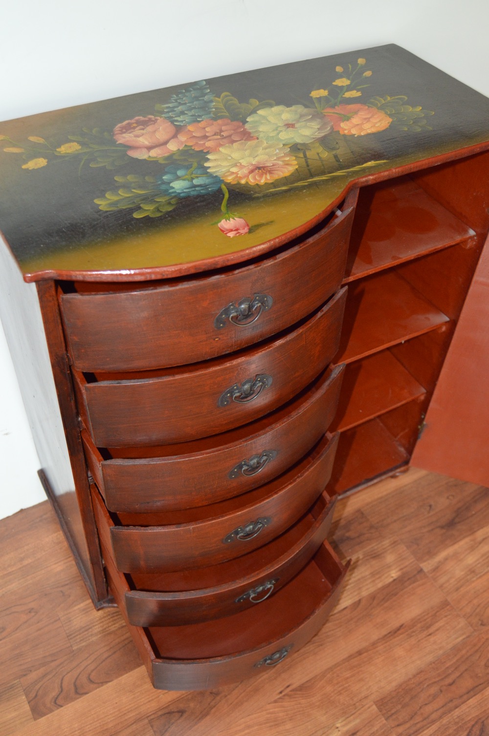 Decorative Painted Chest | EBTH