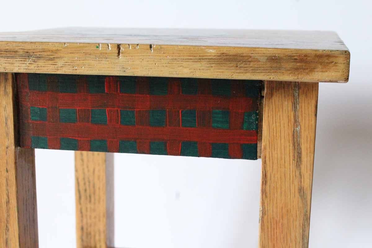 Wooden Apple Stool | EBTH