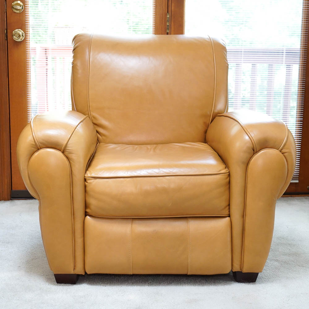 Klaussner Leather Recliner | EBTH