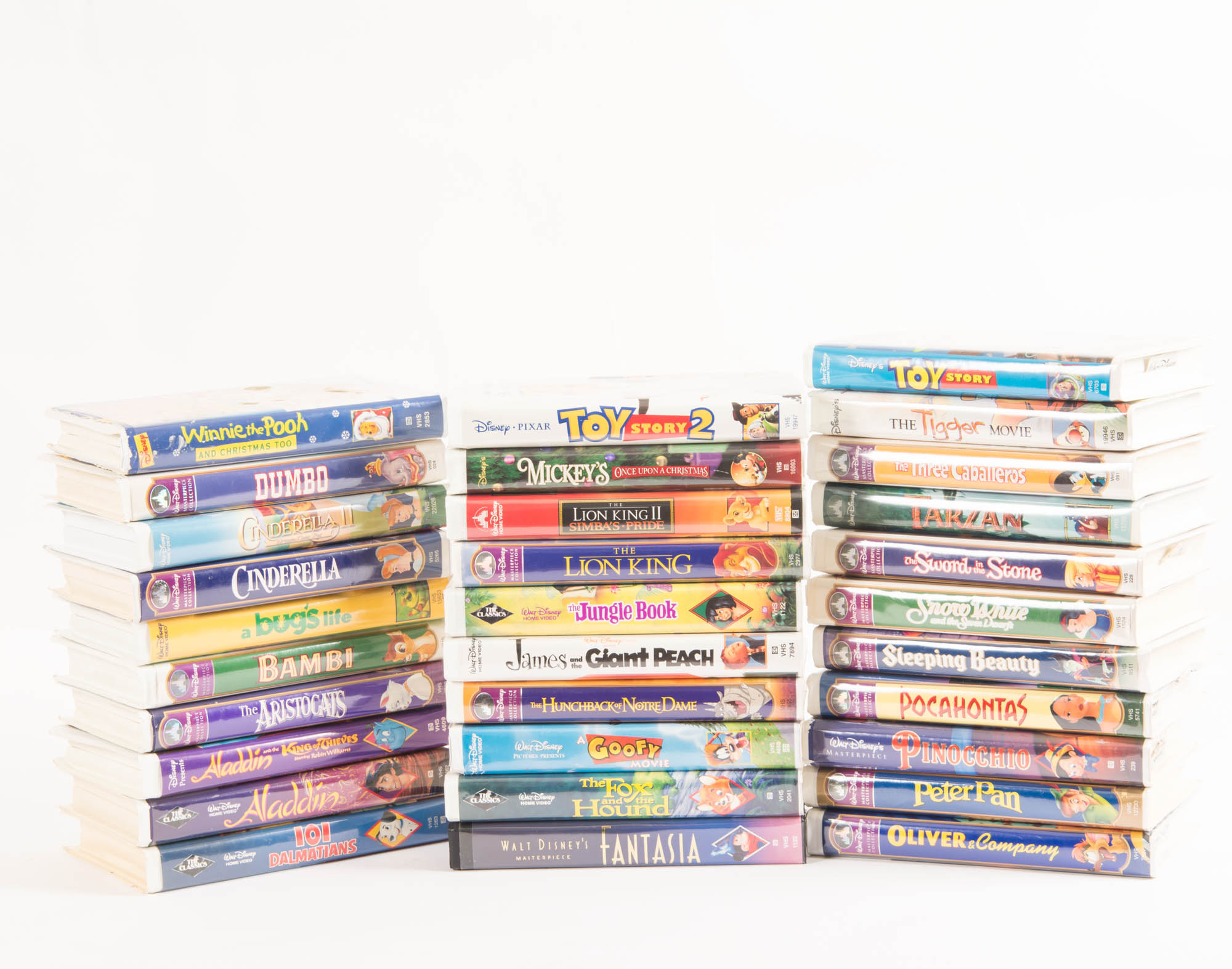 Collection of Animated Disney VHS | EBTH