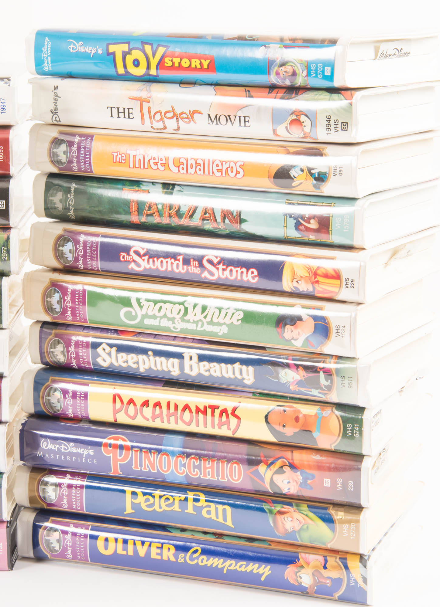 Collection of Animated Disney VHS | EBTH