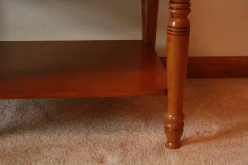 Maple Side Table with Apron Drawer | EBTH