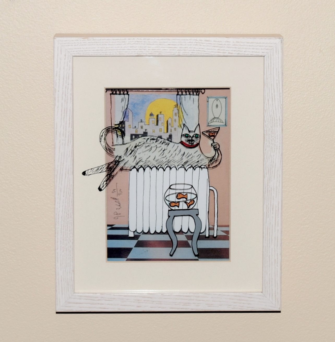 Jean Pierre Weill Signed Vitreograph "NY City Nite Cap" | EBTH