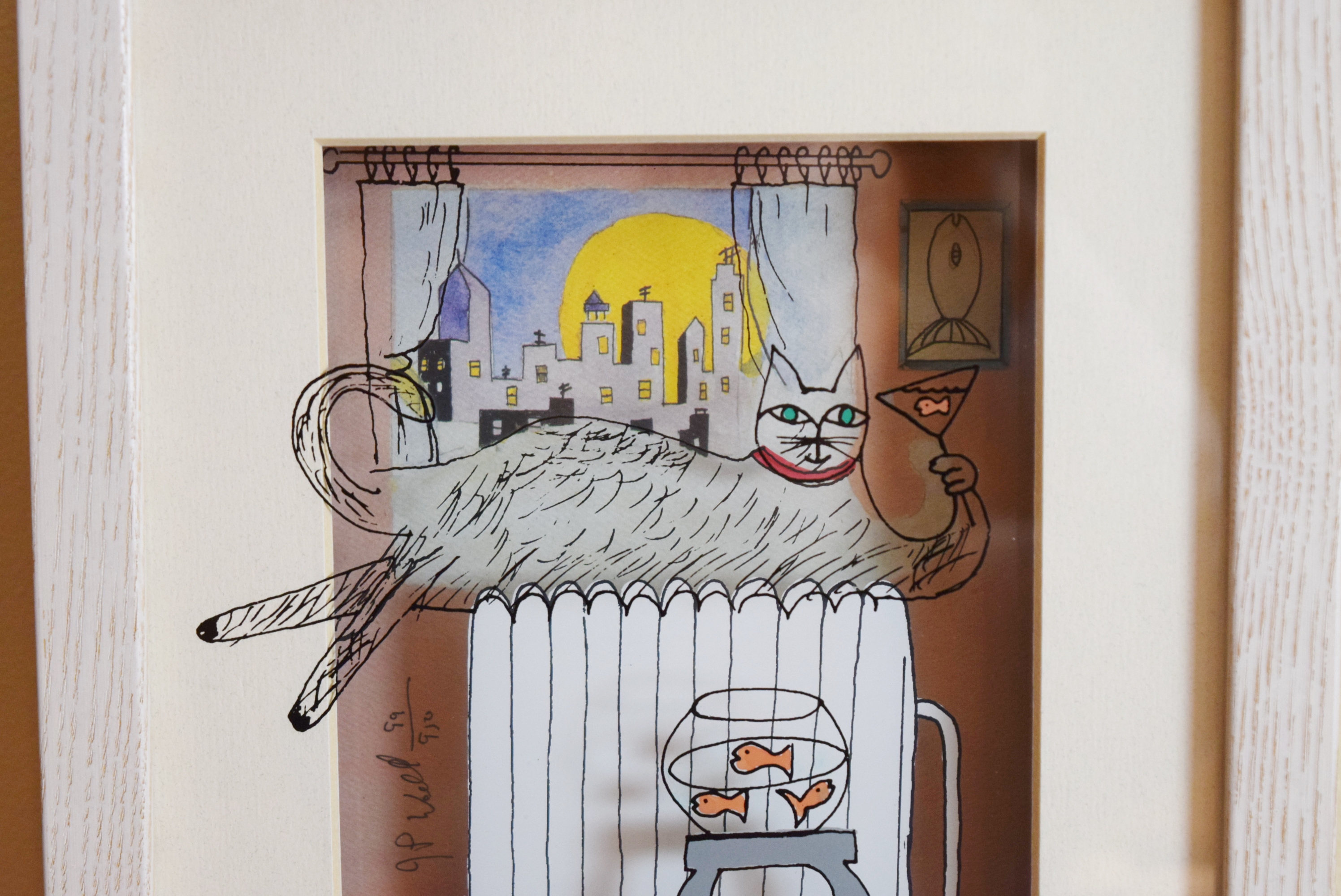 Jean Pierre Weill Signed Vitreograph "NY City Nite Cap" | EBTH