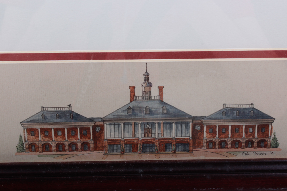 Signed Limited Edition Phil Ponder Nashville Print | EBTH