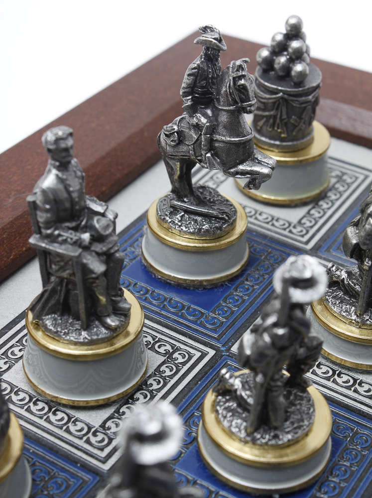 Franklin Mint Civil War Chess Set | EBTH
