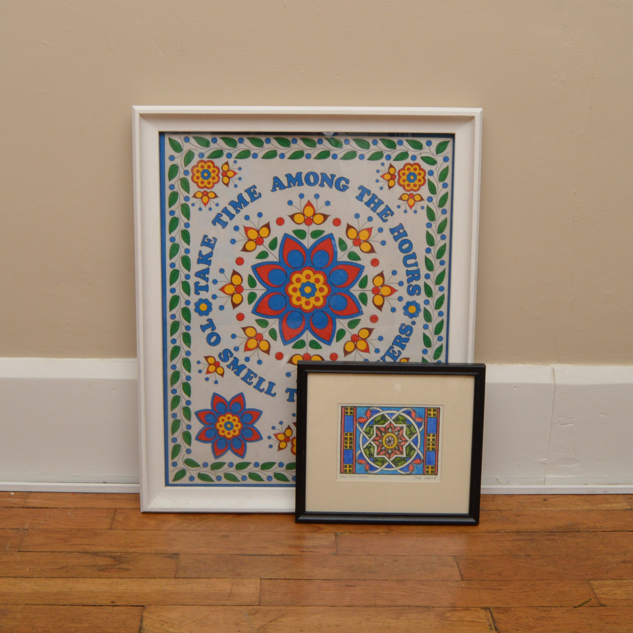 Colorful and Symmetrical Wall Art | EBTH