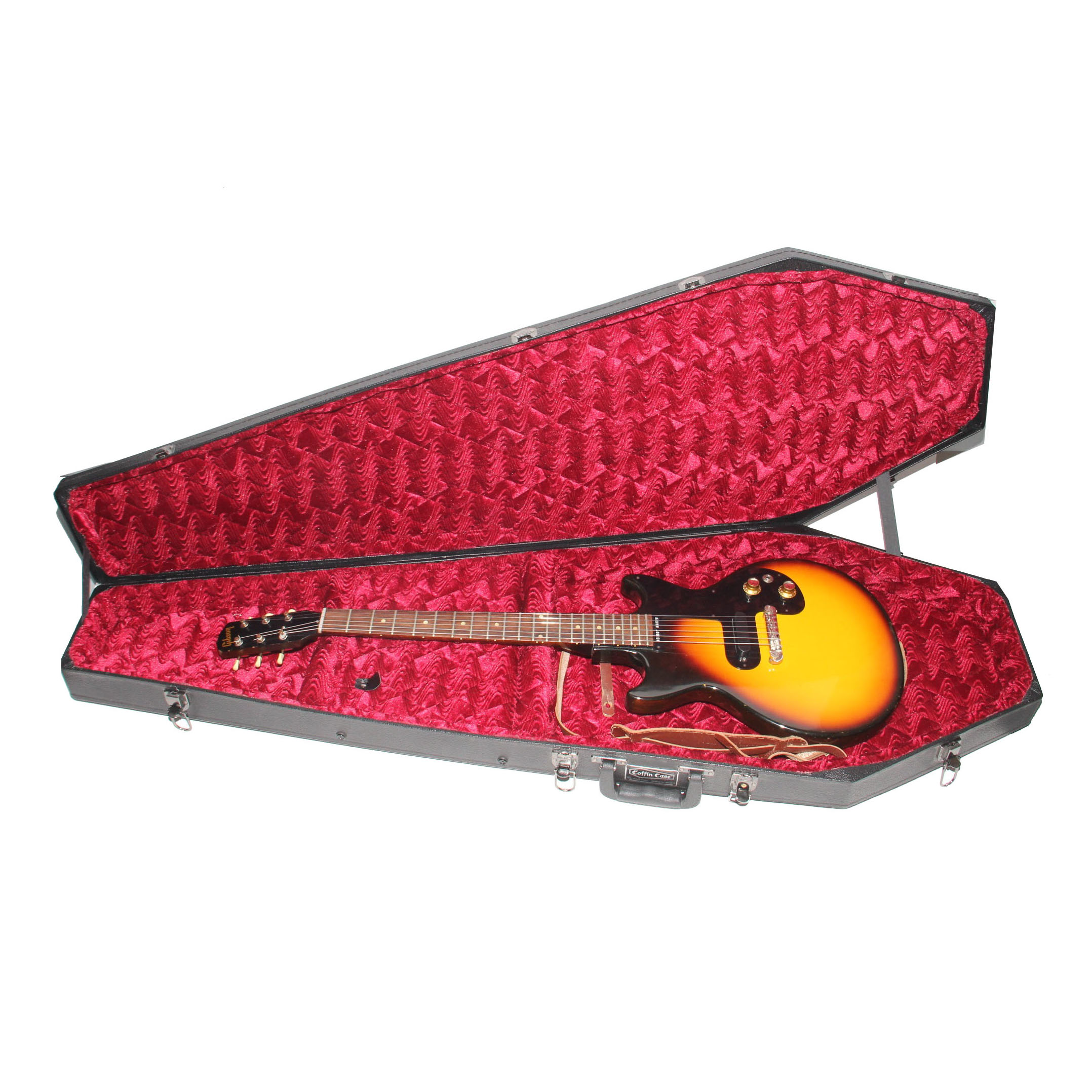 1960s Gibson Melody Maker Electric Guitar in Coffin Case w/ Strap | EBTH
