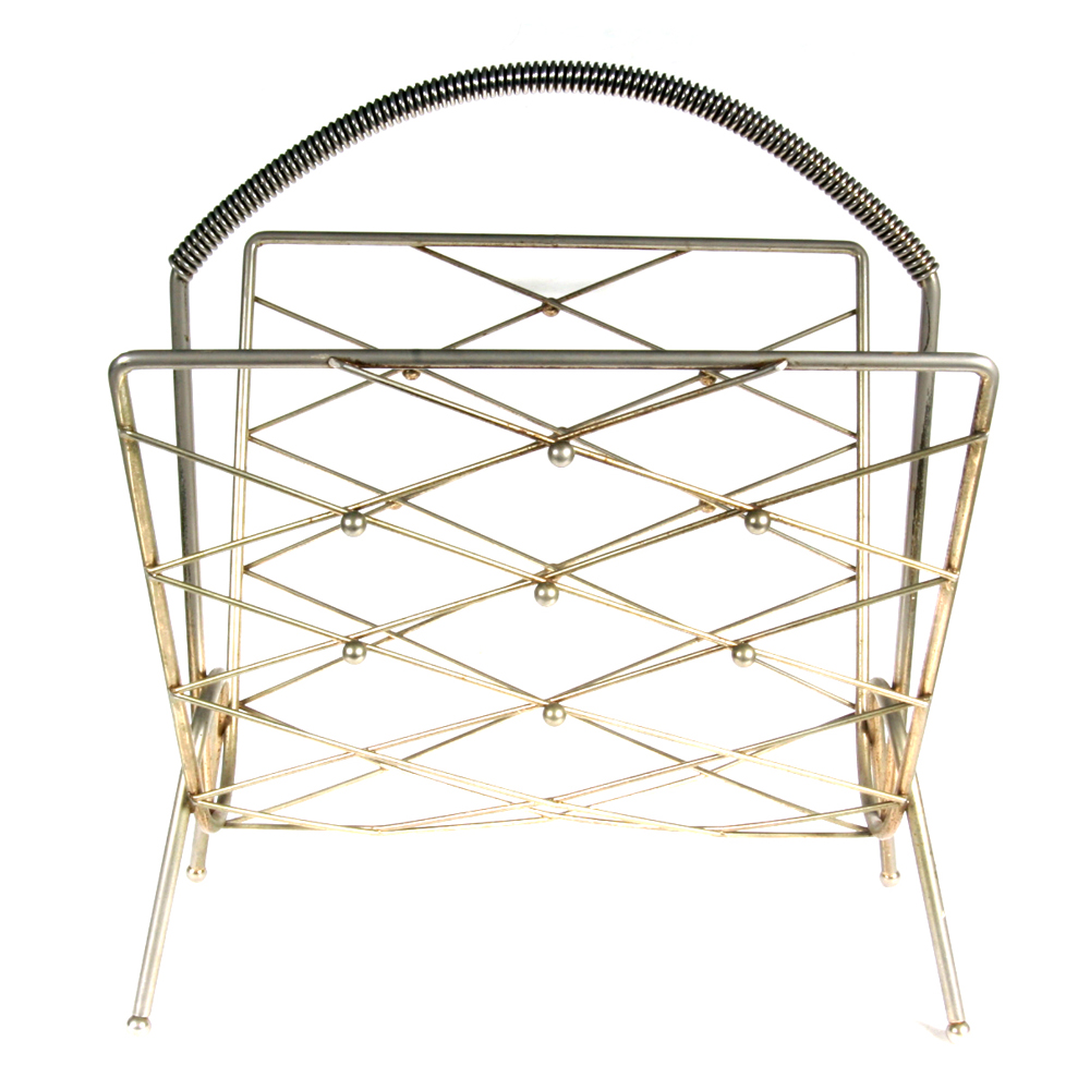 Vintage Record Rack | EBTH