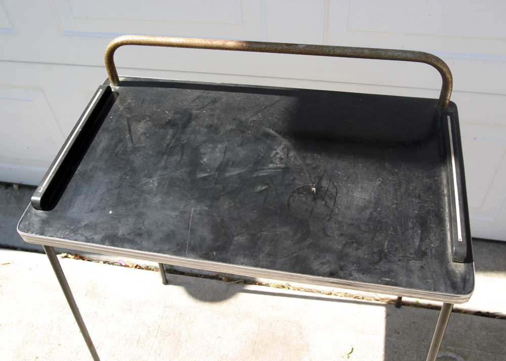 Mid Century Modern Metal Telephone Table | EBTH