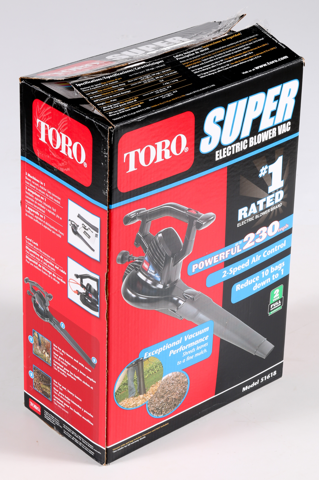 Toro Super Electric Blower Vac | EBTH