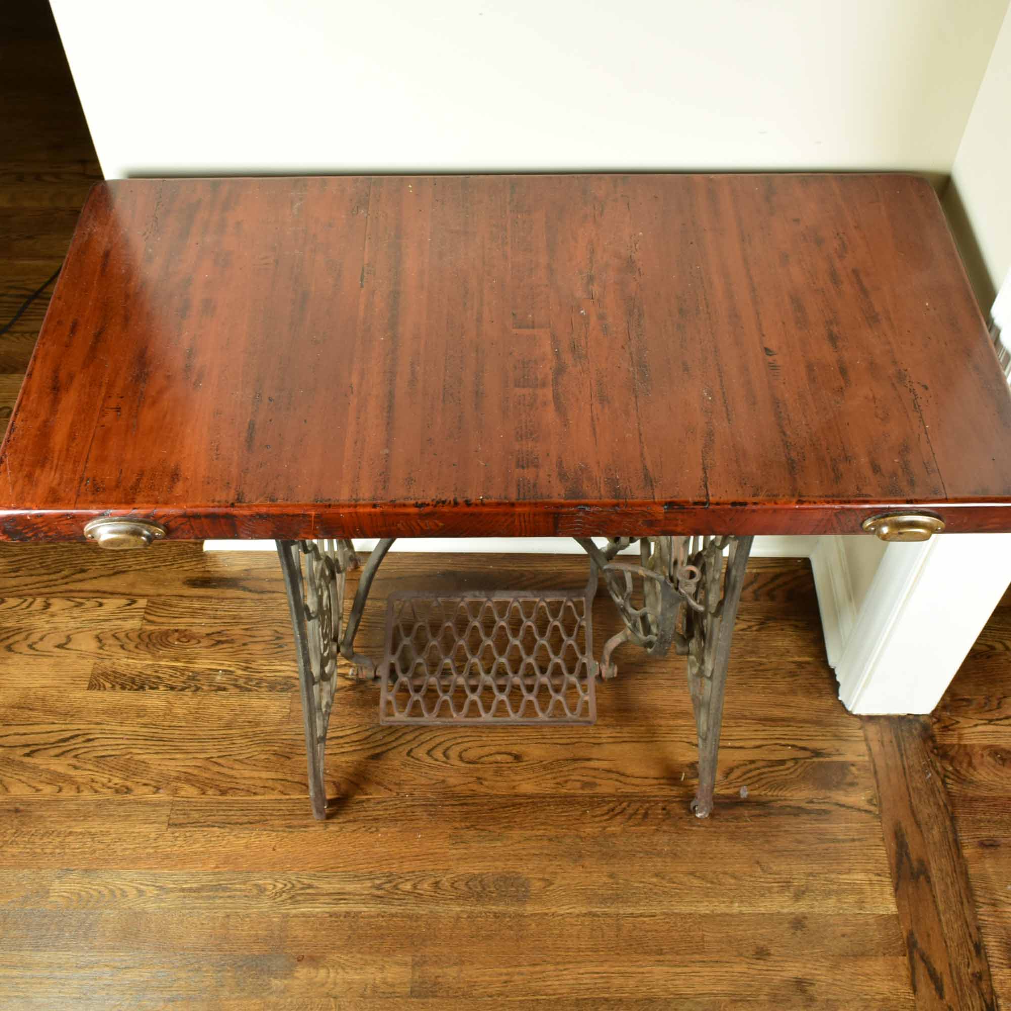 Repurposed Elements Console Table | EBTH