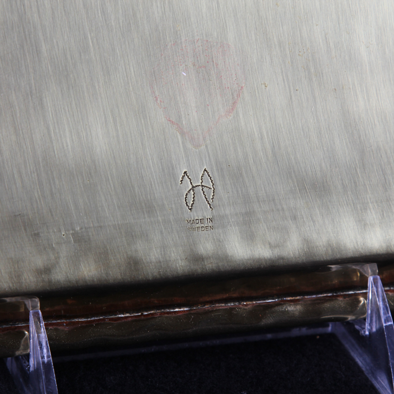 Vintage Swedish Brass Serving Tray | EBTH