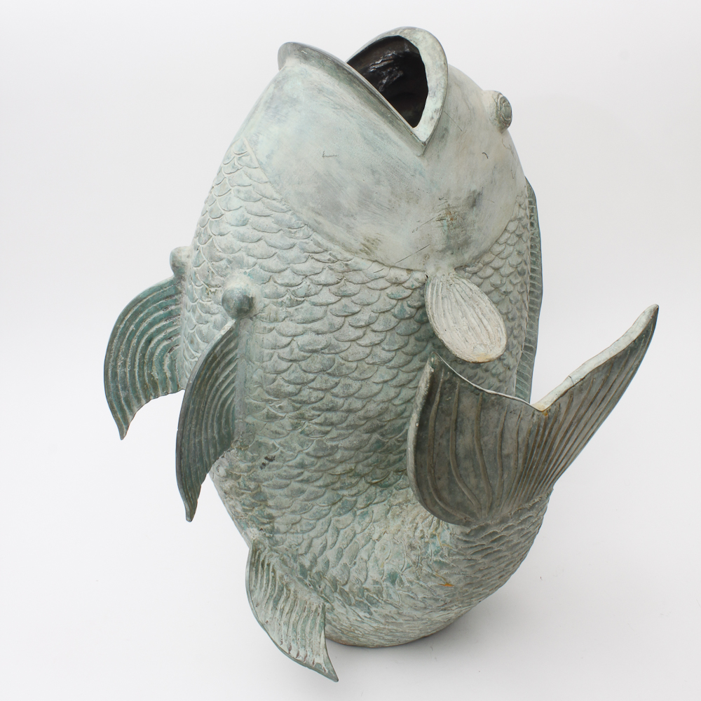 Cast Iron Fish Sculpture | EBTH