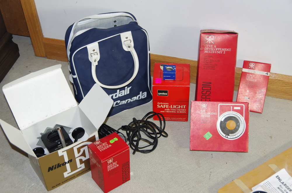 Vintage Photography Equipment, Including Simmons Omega Enlarger | EBTH