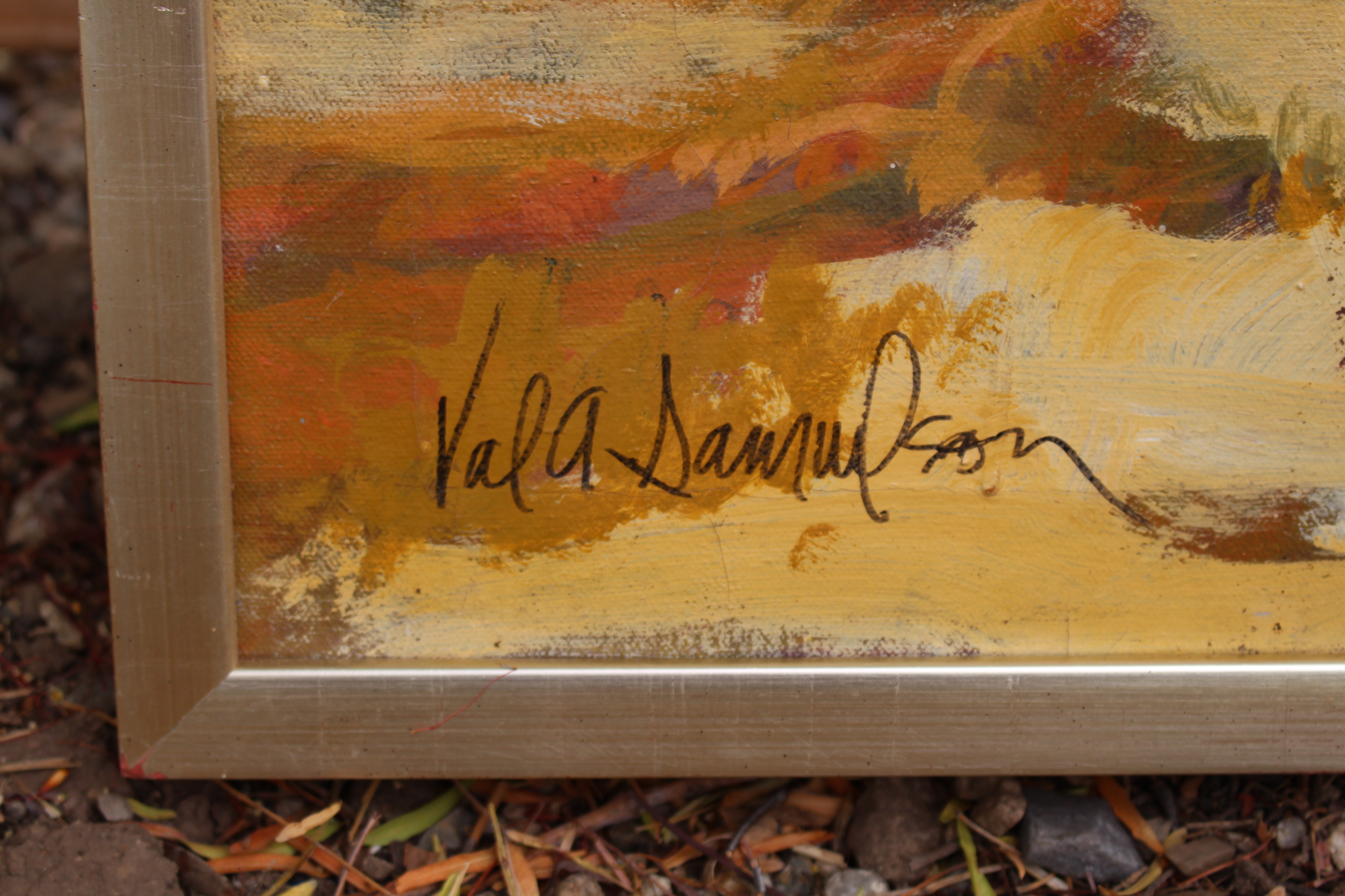 "Echo Canyon" Oil Painting by Val Samuelson | EBTH