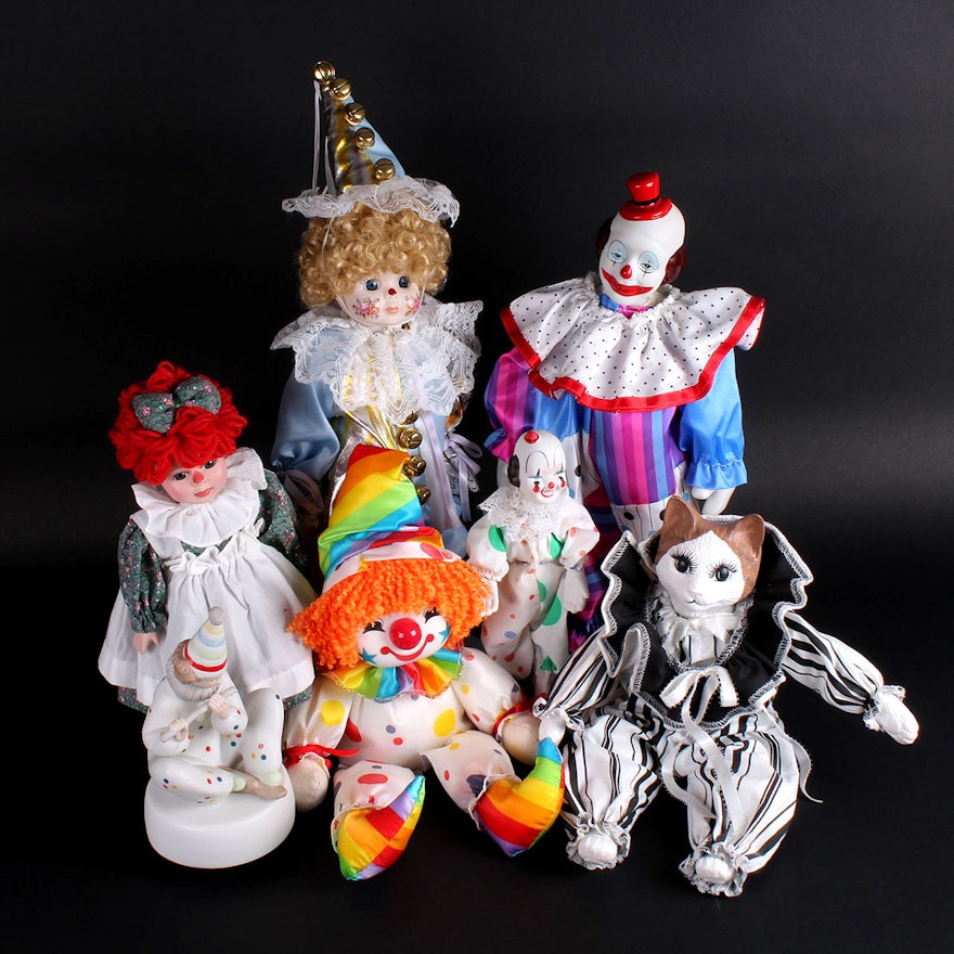 Vintage Clown Dolls Ebth