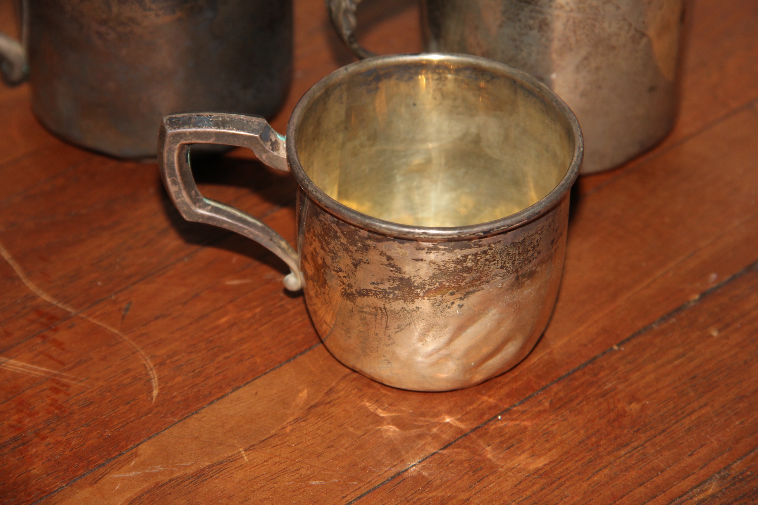 Collection of Sterling and Silver Plate Cups | EBTH