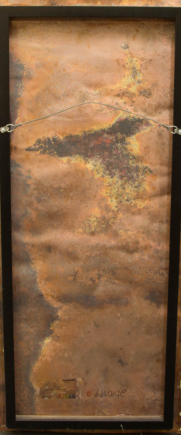 Ken Rausch "Green Gold Yellow" Painting on Copper | EBTH