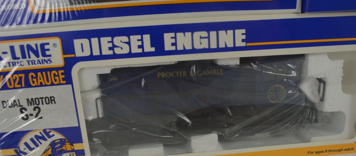 Procter & Gamble 1990 Limited Edition Collector's K-Line Electric Train ...