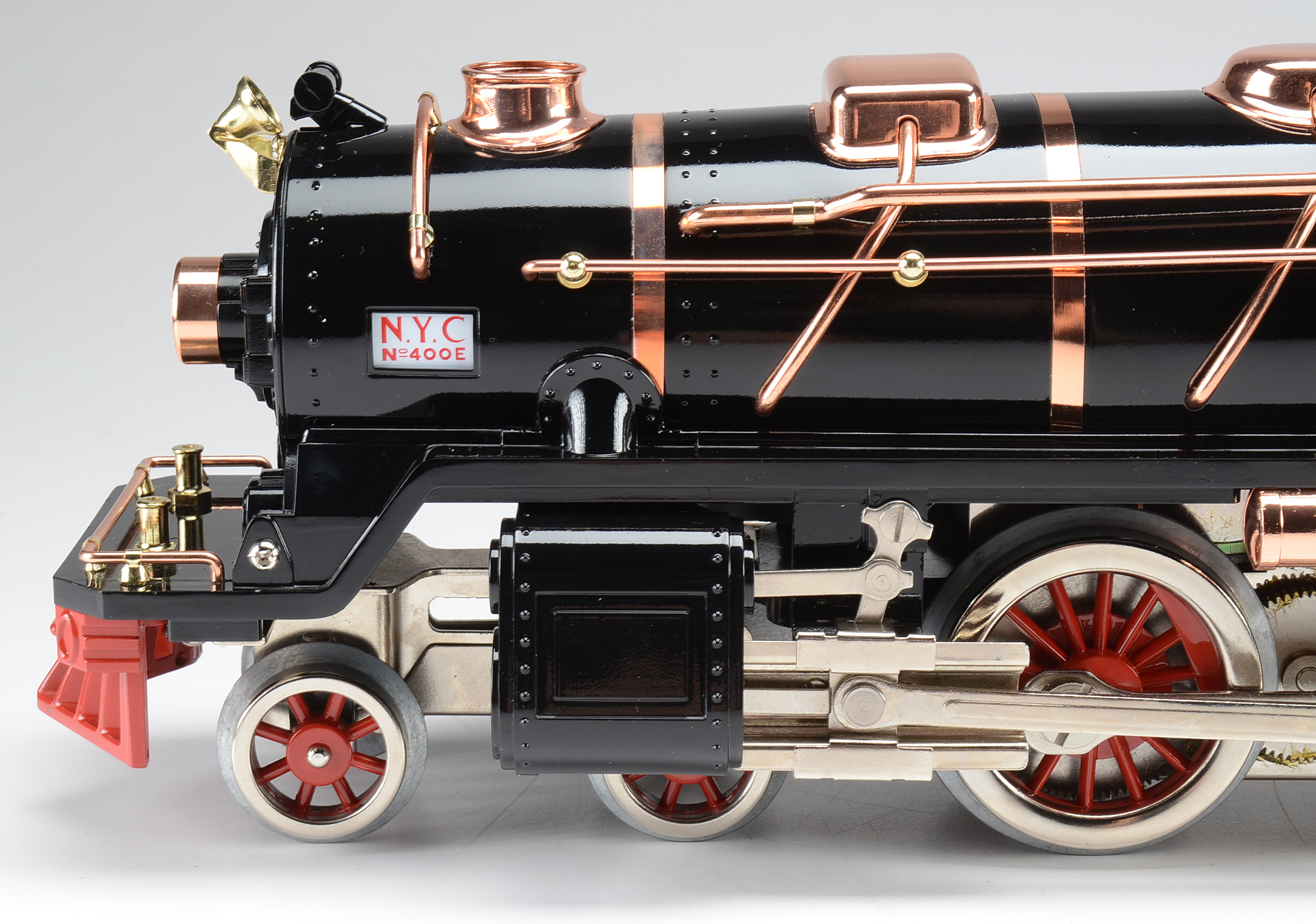 MTH Trains Tinplate Traditions No. 400e Standard Gauge Steam Locomotive ...