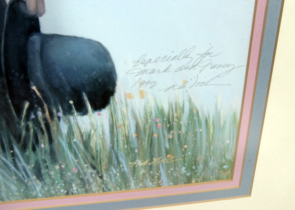 Signed, Framed Nancy Noel Lithograph Print | EBTH