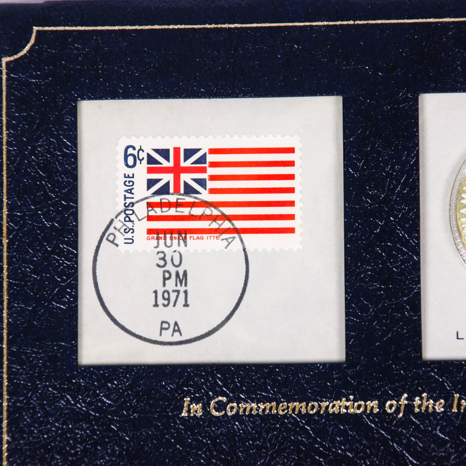 Commemorative United States Postal Service Inaugural Silver Coin and ...