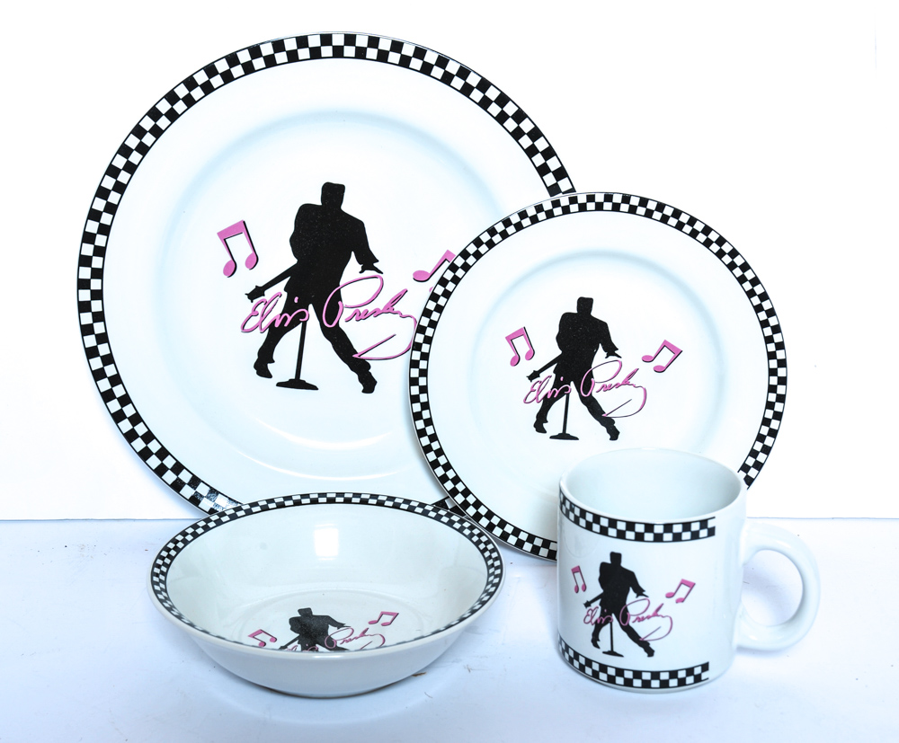 Elvis Presley Dinnerware Set and More | EBTH