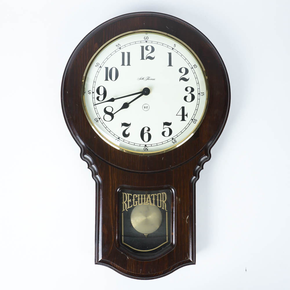 Seth Thomas Regulator Wall Clock | EBTH
