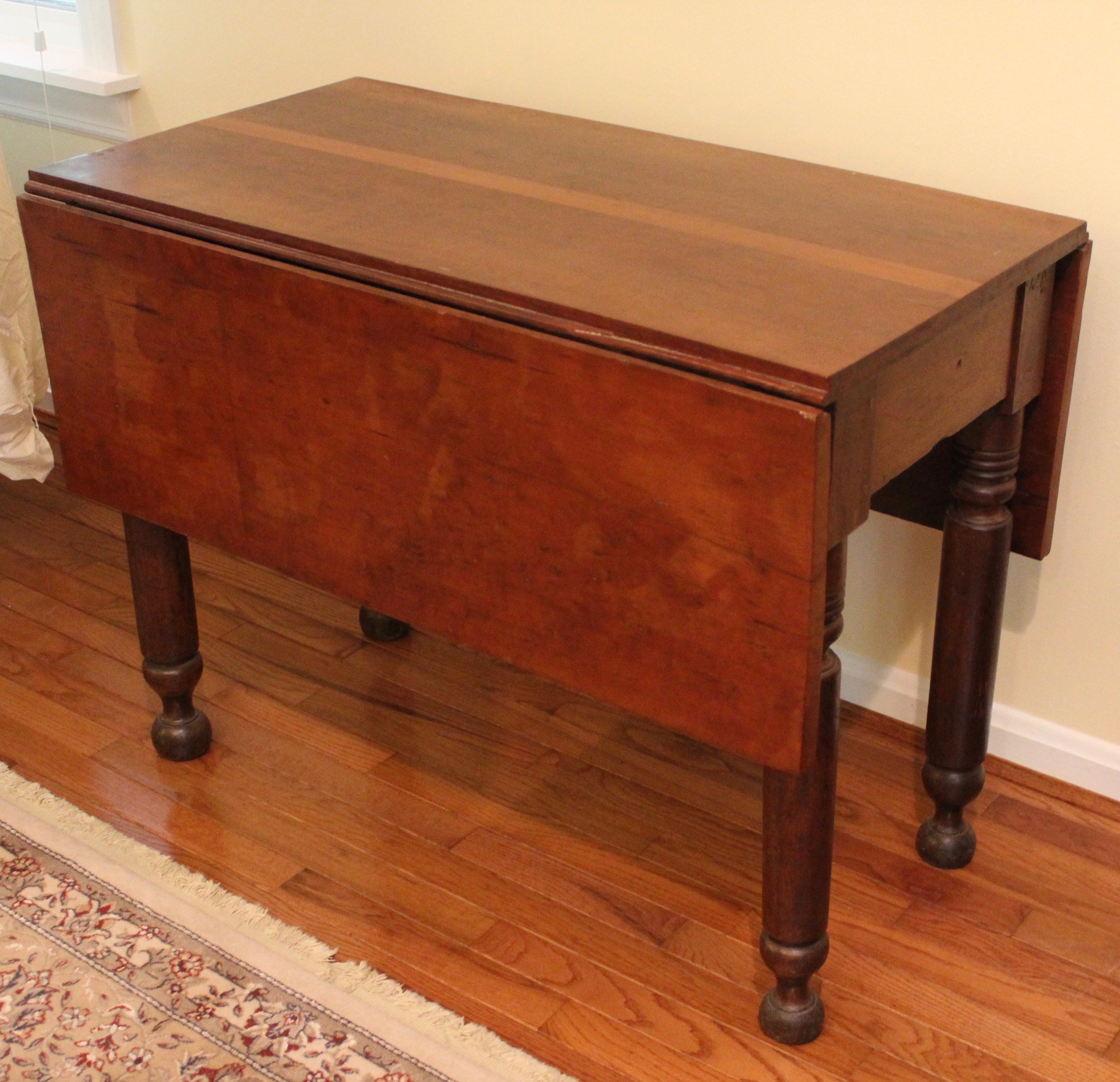 Vintage Cherry Drop Leaf Table | EBTH