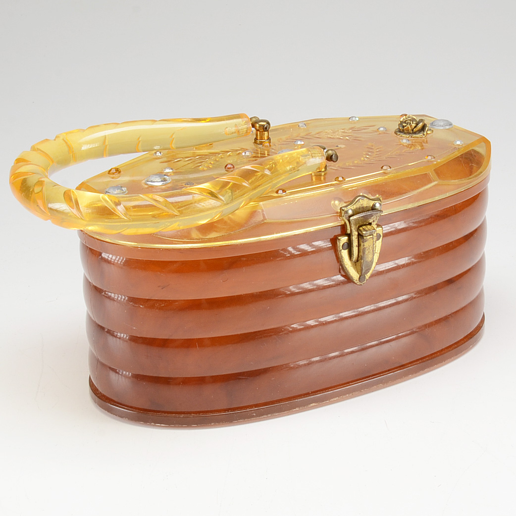 1950s Vintage Acrylic Handbag | EBTH