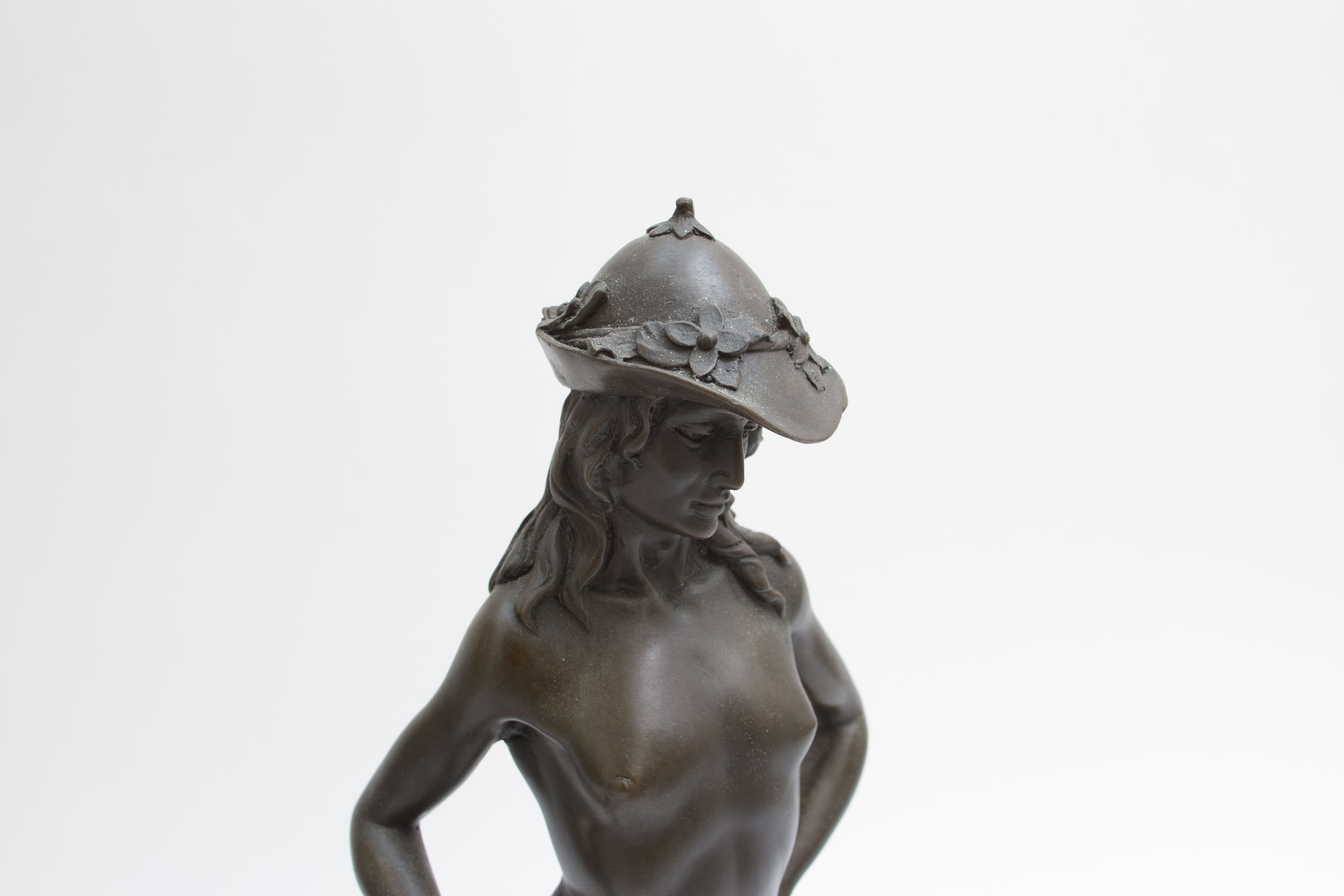 Reproduction Donatello "David" Bronze Statue | EBTH